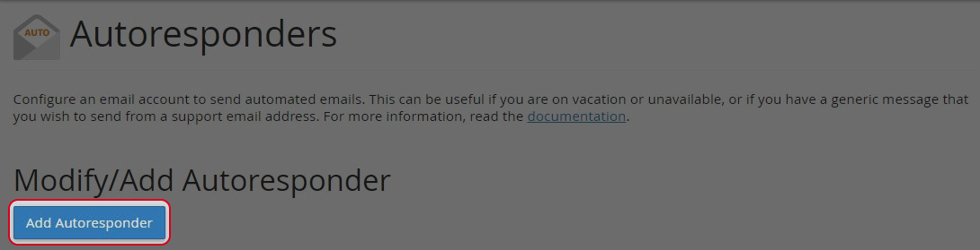 Setup an auto-responder in Webmail | Dataplugs